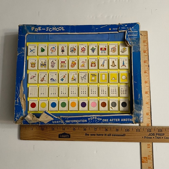Edu-Key | Toys | 97s Key Teacher Push Button System Educational Japan ...